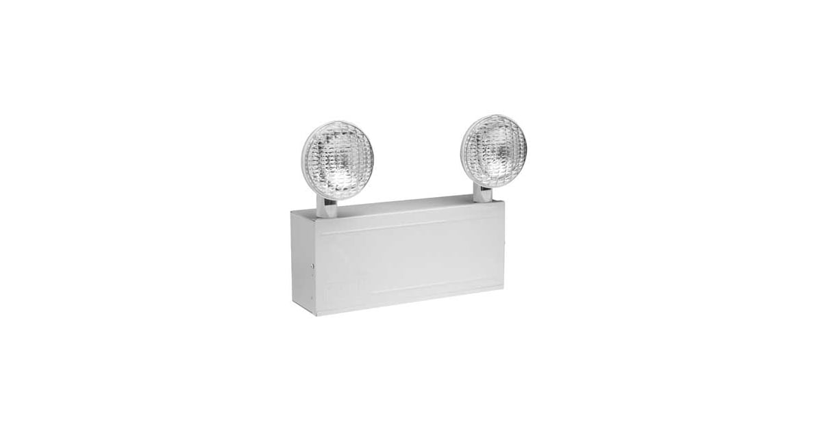 Dual-Lite LM40-12V-AHDSW1218 12V Emergency Light with Steel Housing and ...
