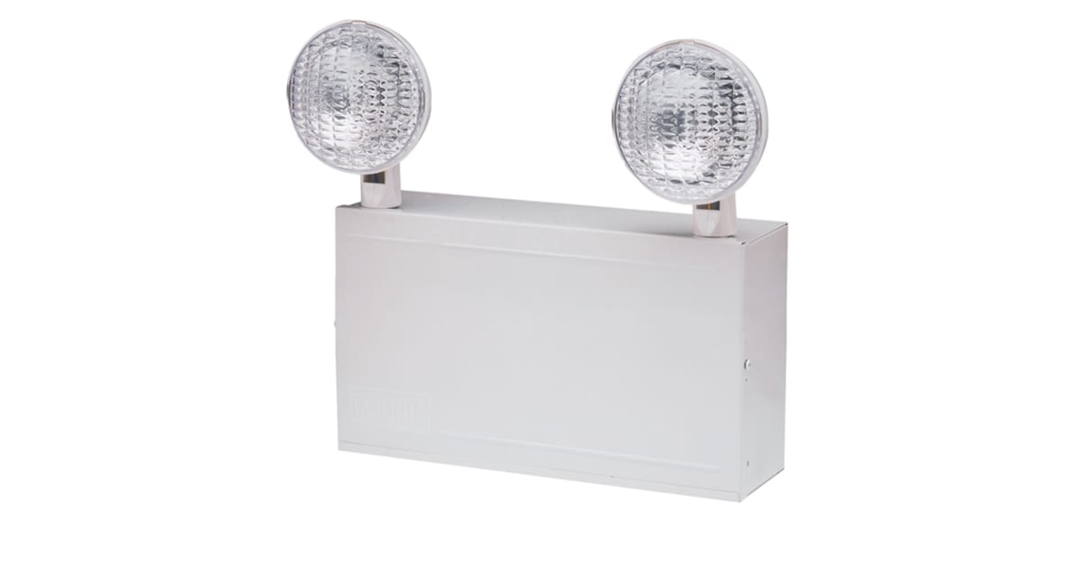 Dual-Lite LM66 2 Light Halogen 66 Watt Remote Capacity Indoor Emergency ...