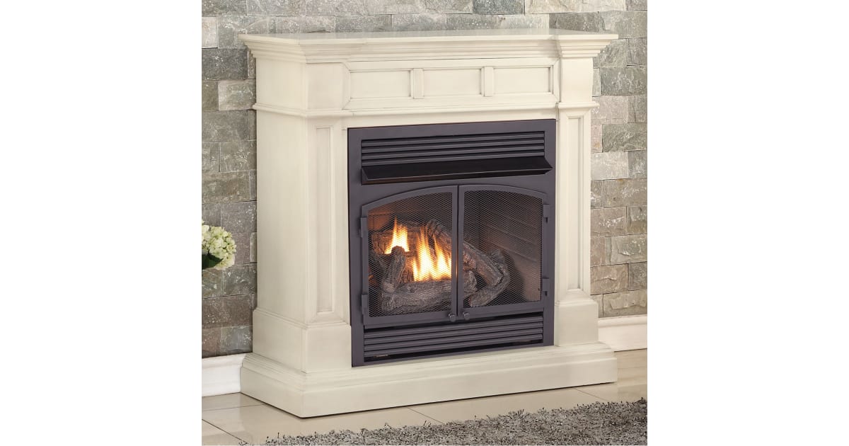 Duluth Forge DFS-400T-2AW 45 Inch Wide 32,000 BTU Vent Free Liquid ...