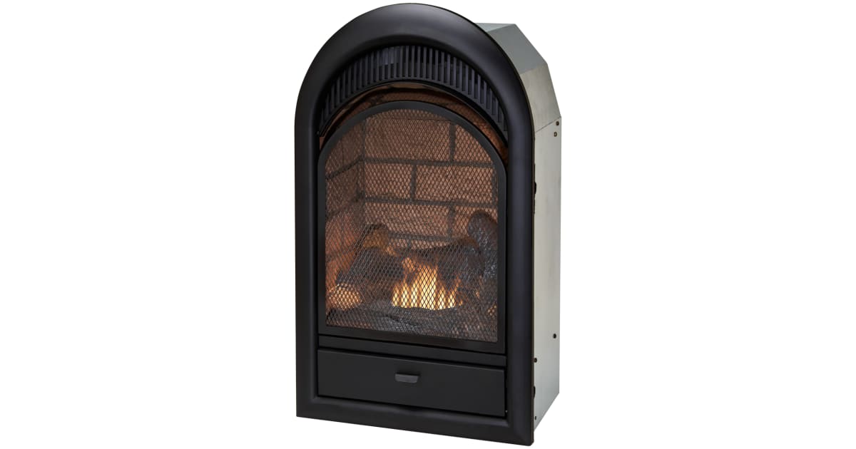 Duluth Forge FDF150T 15,000 BTU Vent Free Dual Fuel Fireplace Insert ...