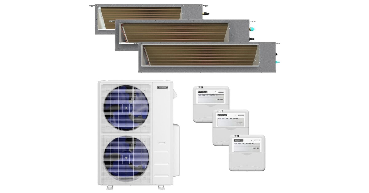 Durastar DR3H48D091824 48K BTU Cooling / 48K BTU Heating 20.5 SEER2 ...