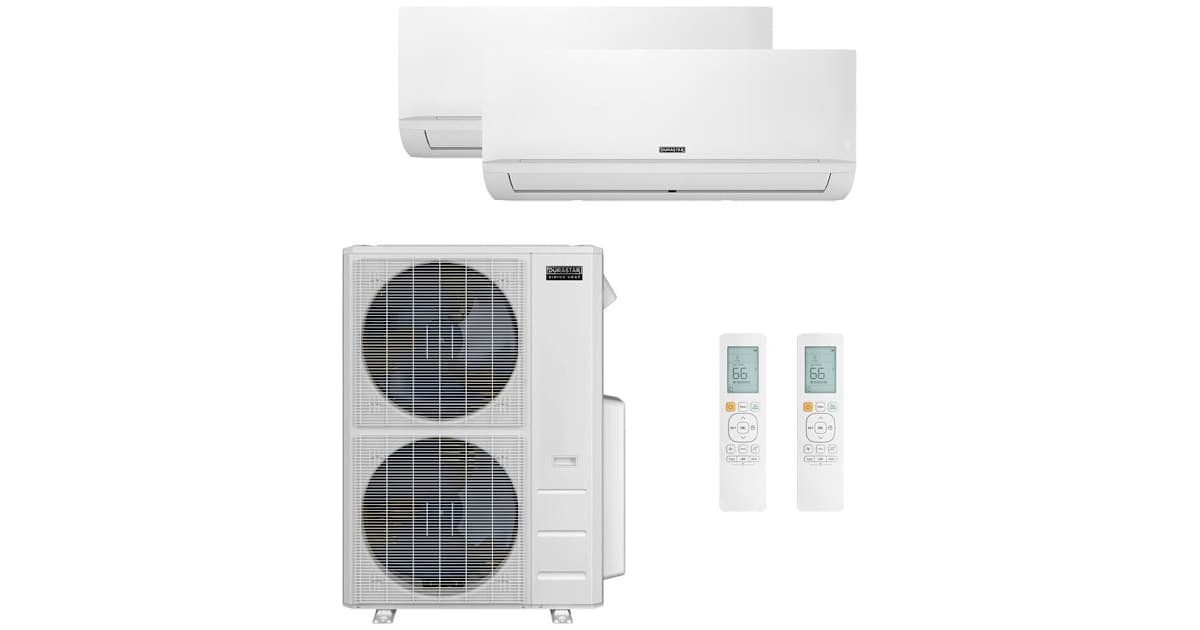 Durastar DRA6H55M2A 1-DRAW24F2A 1-DRAW33F2A 55K BTU Cooling / 55K BTU ...