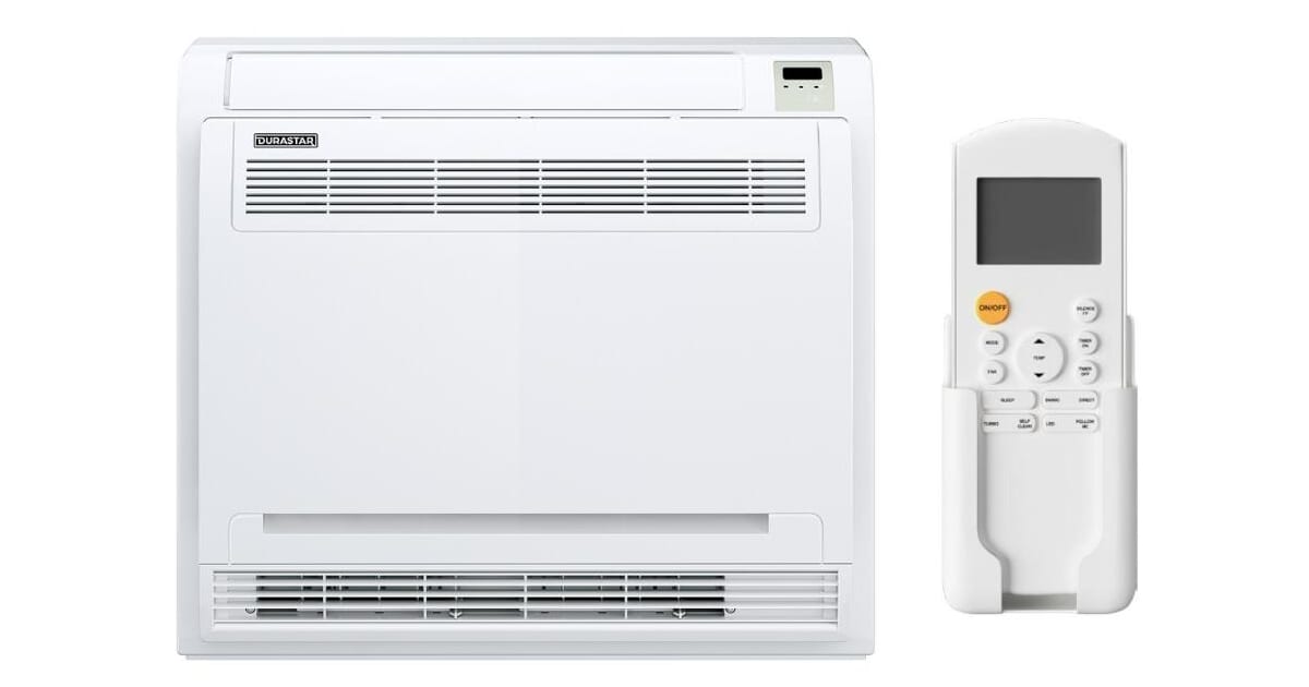 Durastar DRAS12F1A 12,000 BTU Cooling / 12,000 BTU Heating Mini Split ...
