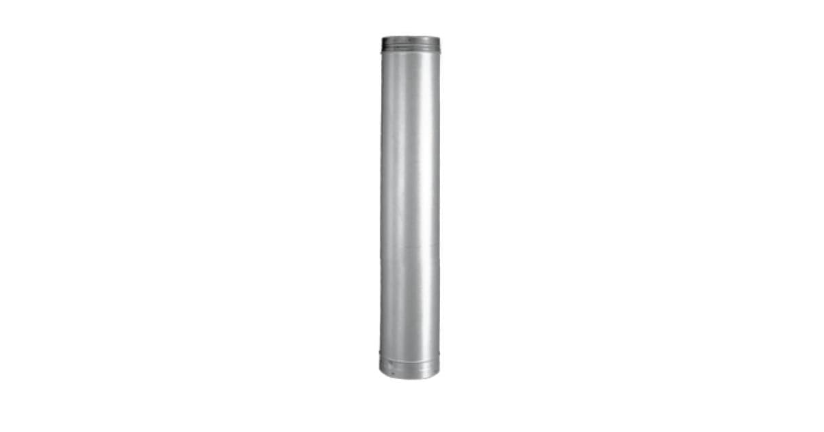 DuraVent 5DLR-48 5" Inner Diameter - DuraLiner Rigid Liner Chimney Pipe ...