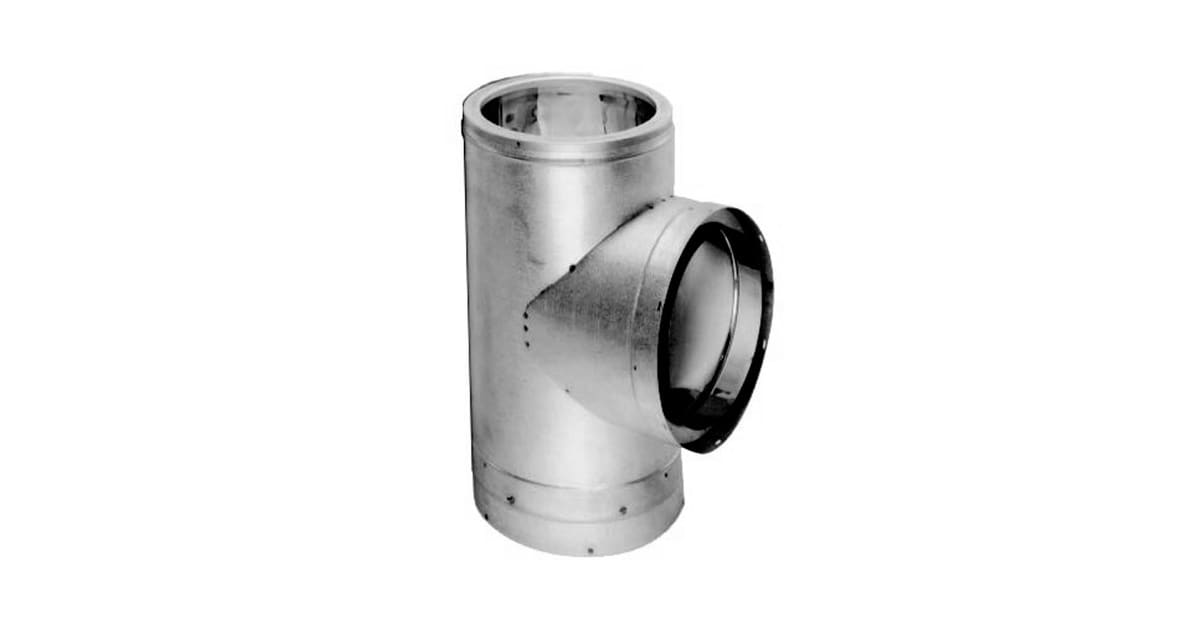 DuraVent 10DT-T 10" Inner Diameter - DuraTech Class A Chimney Pipe ...