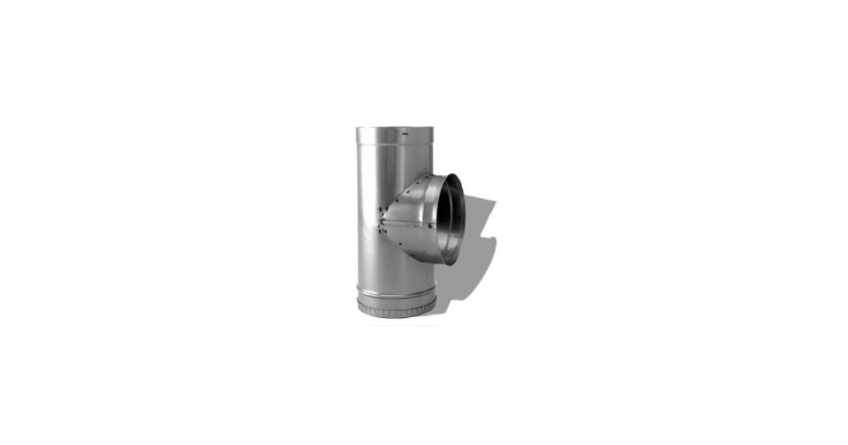 DuraVent 6DLR-T 6" Inner Diameter - DuraLiner Rigid Liner Chimney Pipe ...