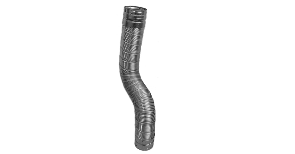 DuraVent 4GV60F 4" Inner Diameter - Type B Round Gas Vent Pipe - Single ...