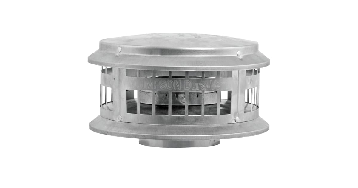 DuraVent 4BVDC 4" Inner Diameter - Type B Round Gas Vent Pipe - Double ...