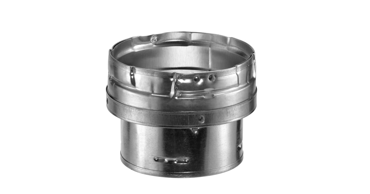 DuraVent 4BVX5 4" Inner Diameter - Type B Round Gas Vent Pipe - Double ...