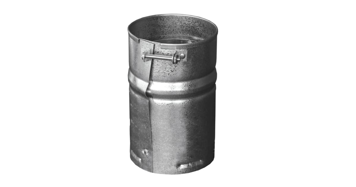 DuraVent 5BVAF 5" Inner Diameter - Type B Round Gas Vent Pipe - Double ...
