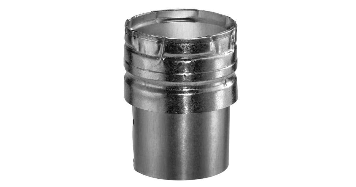 DuraVent 6BVC 6" Inner Diameter - Type B Round Gas Vent Pipe - Double ...