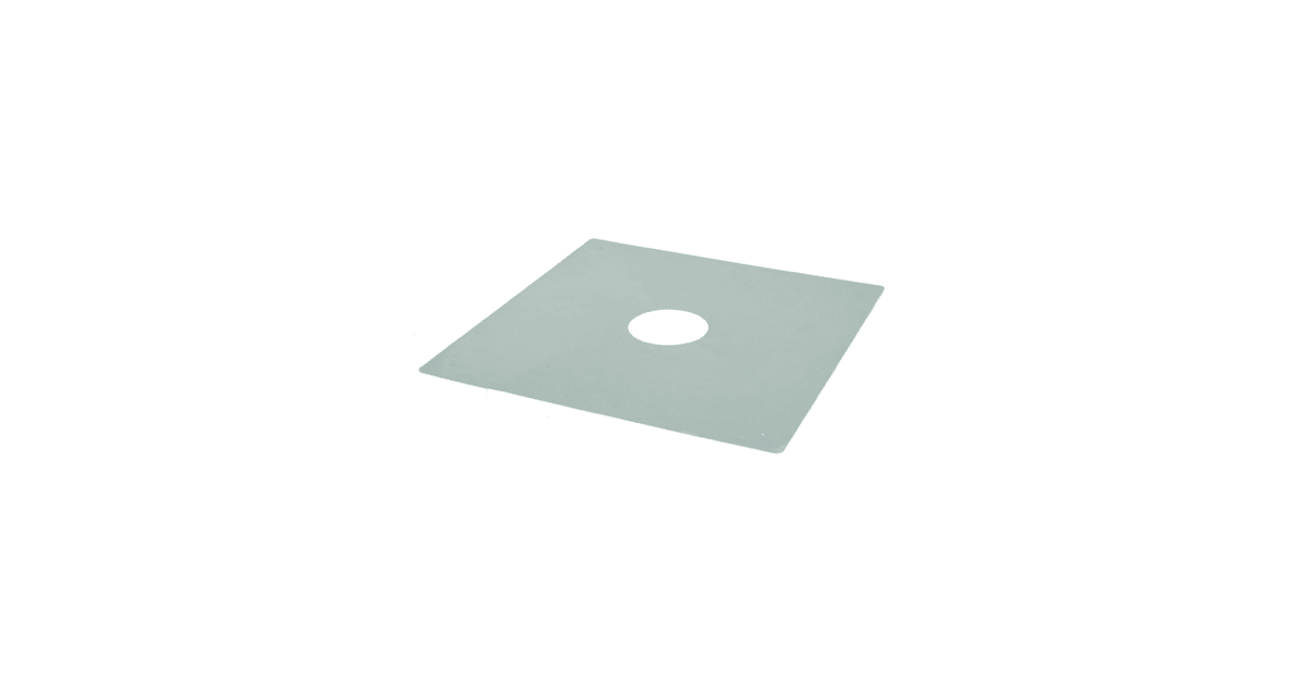 DuraVent FSFS5 Firestop Flat Flashing for 5 Inch FasNSeal Vent Pipe ...