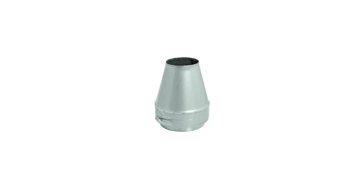 DuraVent W2-CN0806 8 Inch-to-6 Inch Termination Cone From the FasNSeal ...