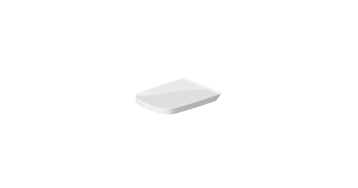 Duravit 0026310000 Elongated Closed Front with Cover Toilet Seat ...