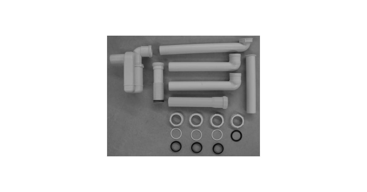 Duravit 0050730092 Space Saving P-Trap Assembly | Ferguson Home