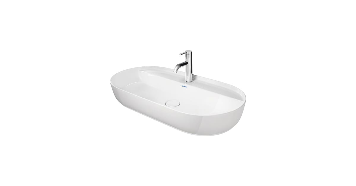 Duravit 0380800000 Luv 31-1/2" Vessel Bathroom Sink | Ferguson Home