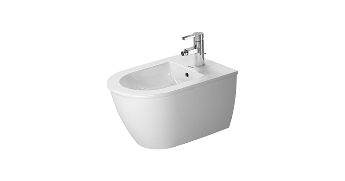 Duravit 2249150000 Darling New Wall Mounted Elongated Horizontal Spray ...