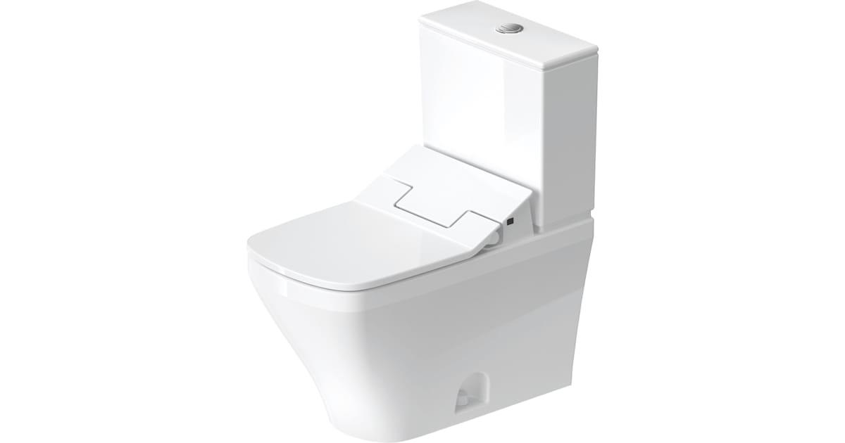 Duravit D4061020 DuraStyle 1.32 GPF Dual Flush Two Piece Elongated ...