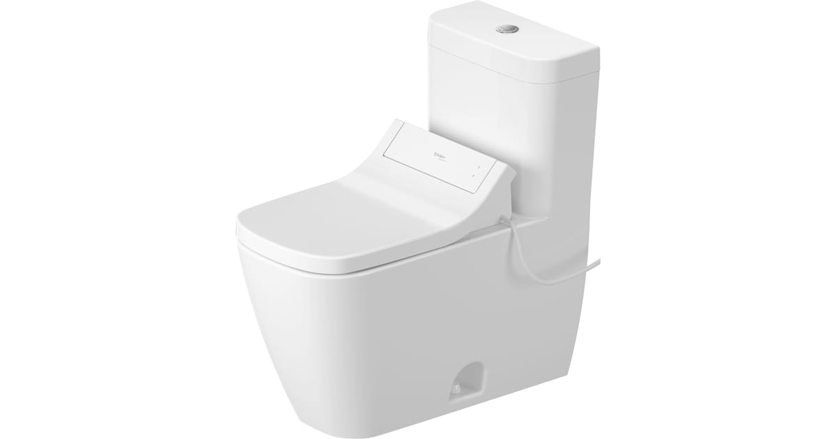 Duravit D4102520 Happy D.2 1.32 GPF Dual Flush One Piece Elongated ...