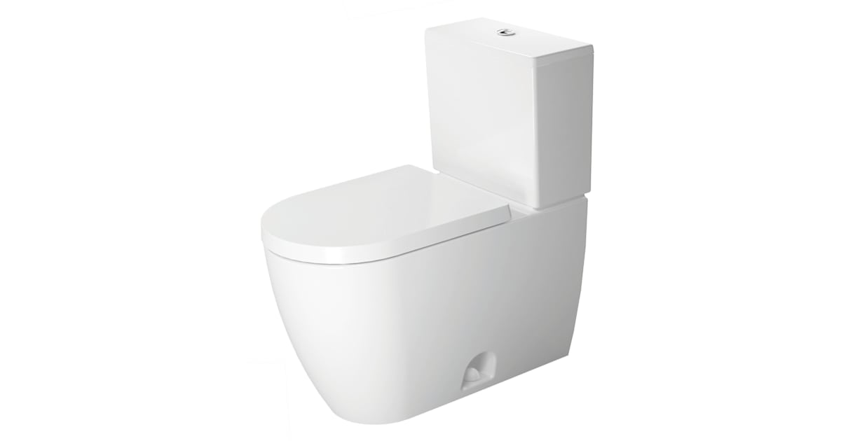 Duravit D4200620 ME by Starck 1.32 GPF Dual Flush Two Piece Elongated ...