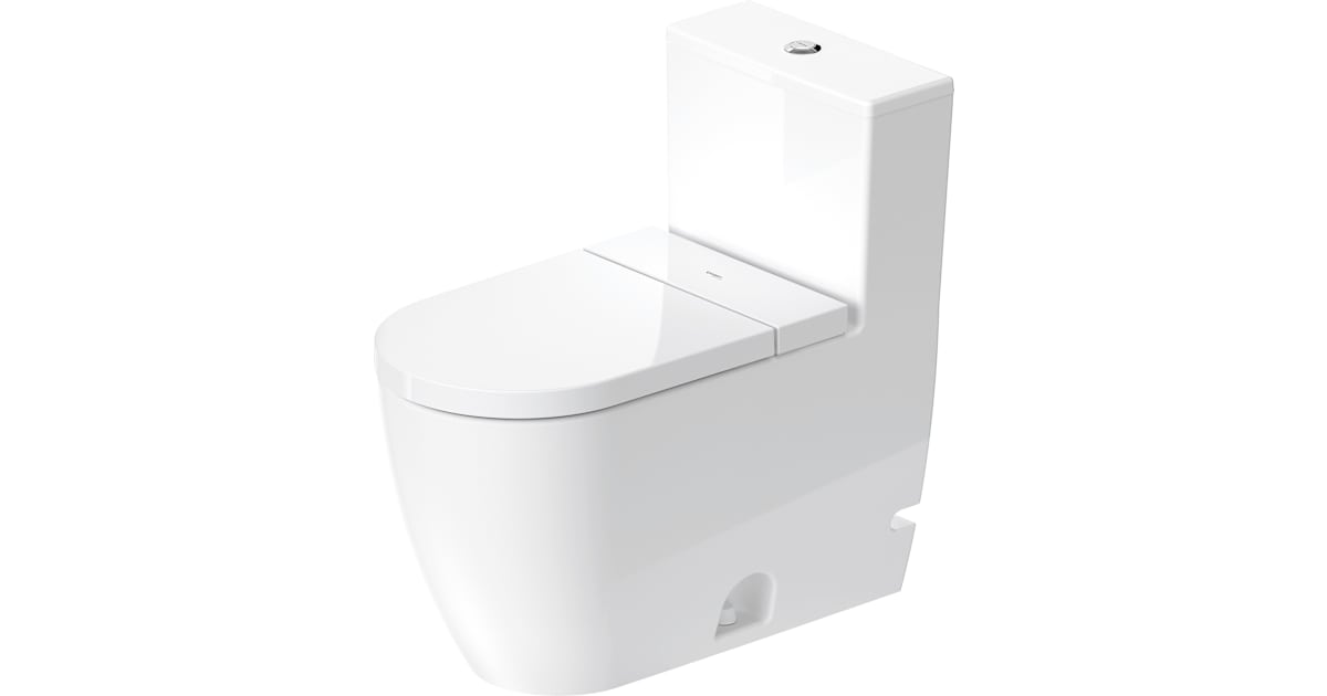 Duravit D4204720 ME by Starck 1.32 GPF Dual Flush One Piece Elongated ...