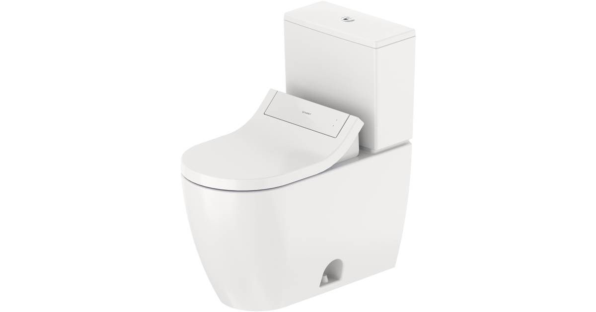 Duravit D4205520 ME by Starck 1.32 GPF Dual Flush Two Piece Elongated ...