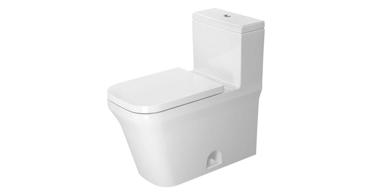 Duravit D4501300 P3 Comforts 1.28 GPF One Piece Elongated Chair Height ...