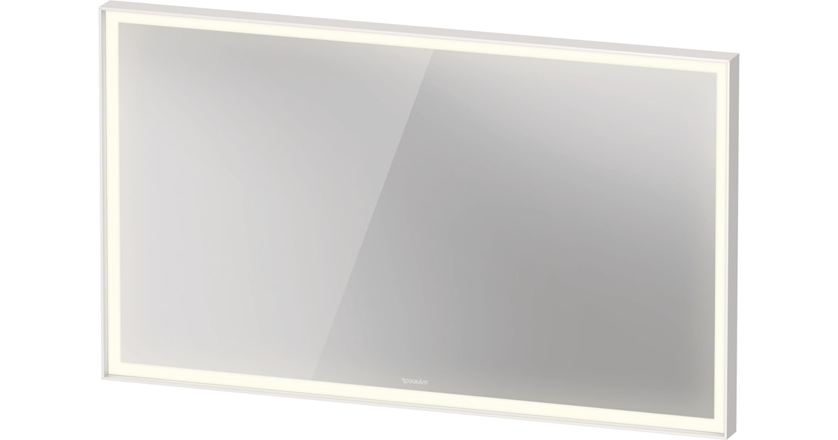 Duravit LC7383000006100 L-Cube 47-1/4"W x 27-1/2"H Rectangular Flat ...