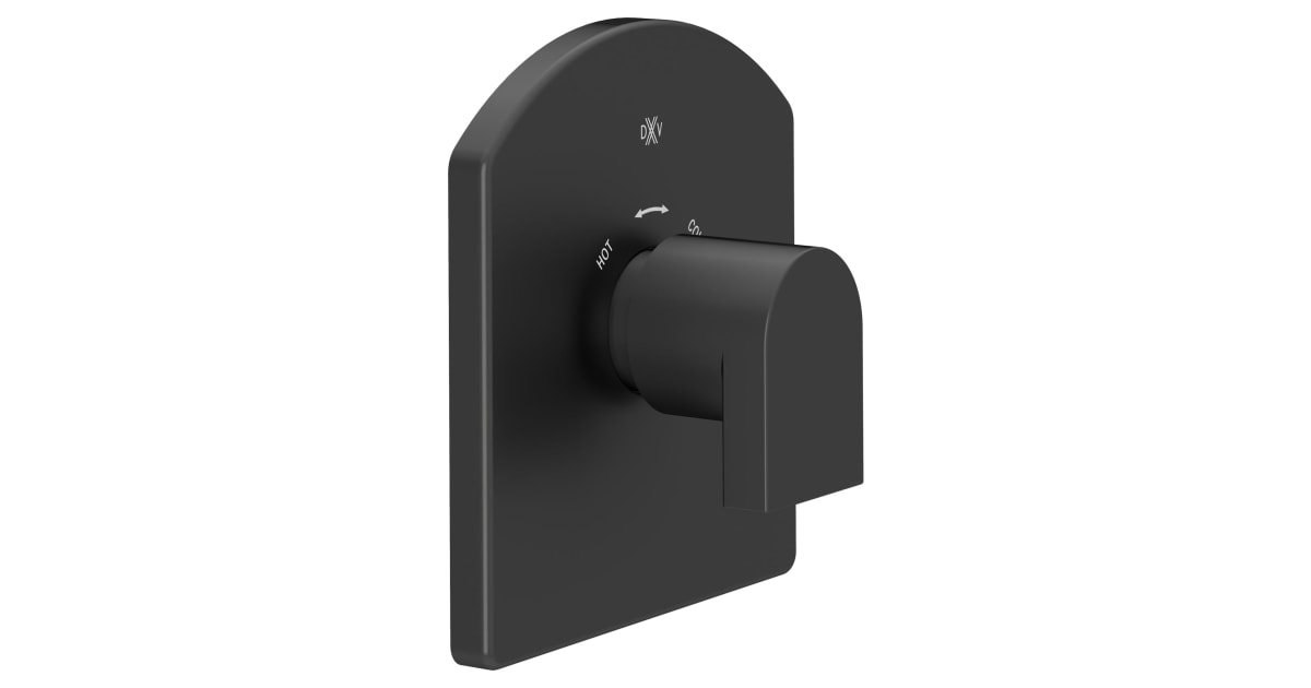DXV D35109510.243 Equility Thermostatic Valve Trim with Single Lever Handle - Less Rough In ...