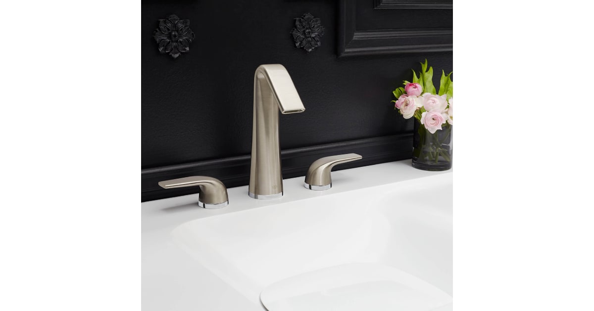 DXV D35120822.144 DXV Modulus 1.2 GPM Widespread Bathroom Faucet ...