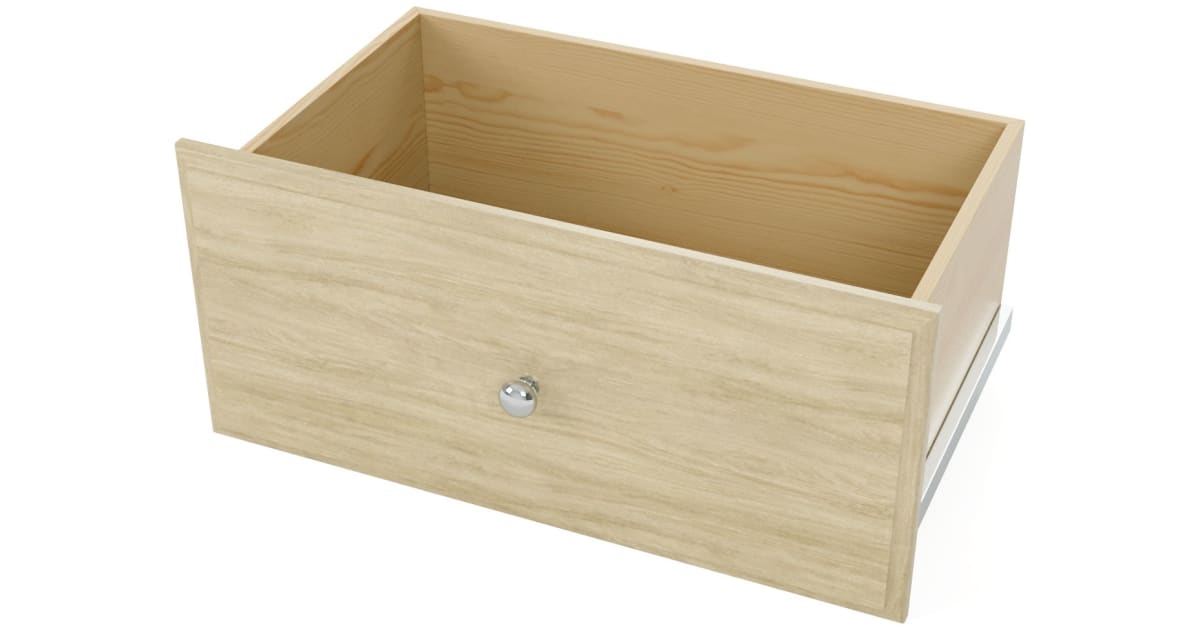 Easy Track RD12-MJON 12 Inch Tall Deluxe Drawer for Easy Track Closet ...