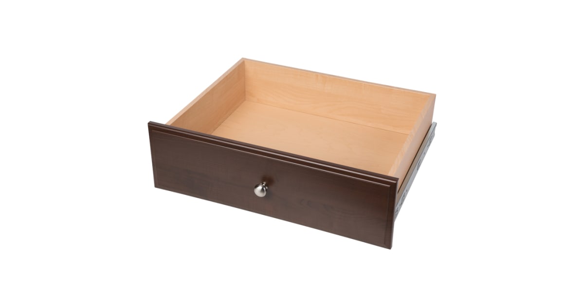 Easy Track RDH08-T 8 Inch Tall Hutch Drawer for Easy Track Closet ...