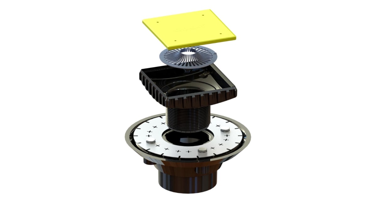 Ebbe America E4022 ABS Clamp Collar Drain Bundle | Build.com