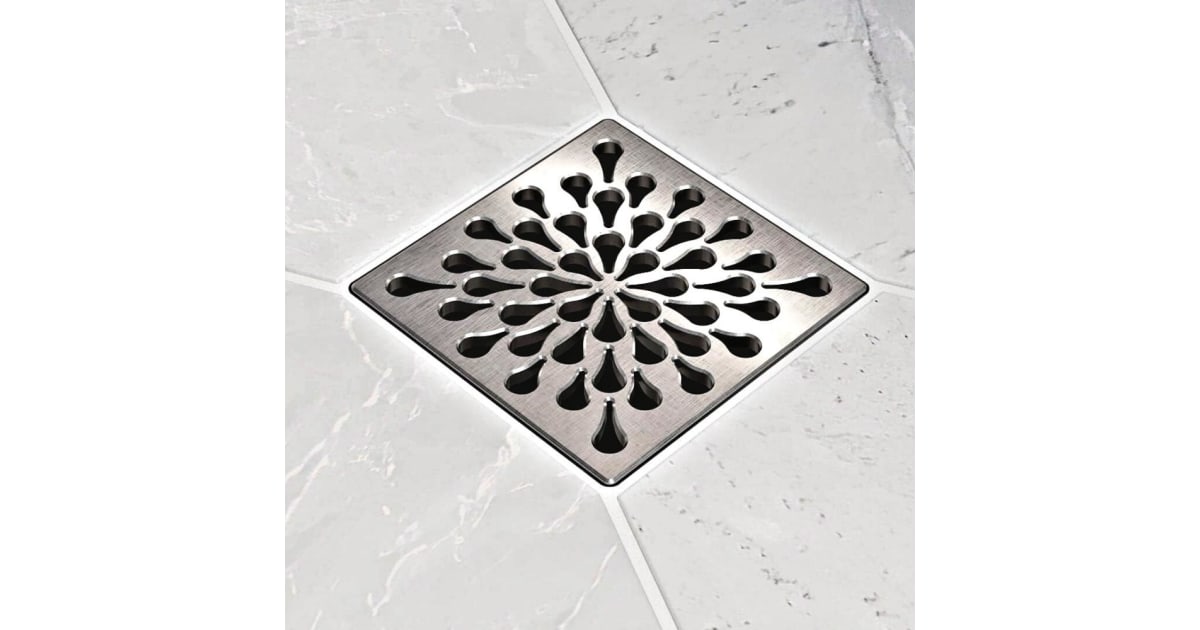 Ebbe America E4805-BN SPLASH - Brushed Nickel - Unique Drain Cover ...