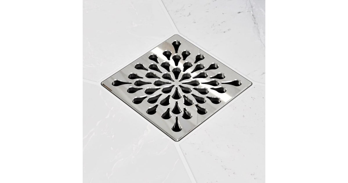 Ebbe America E4805-PC SPLASH - Polished Chrome - Unique Drain Cover ...