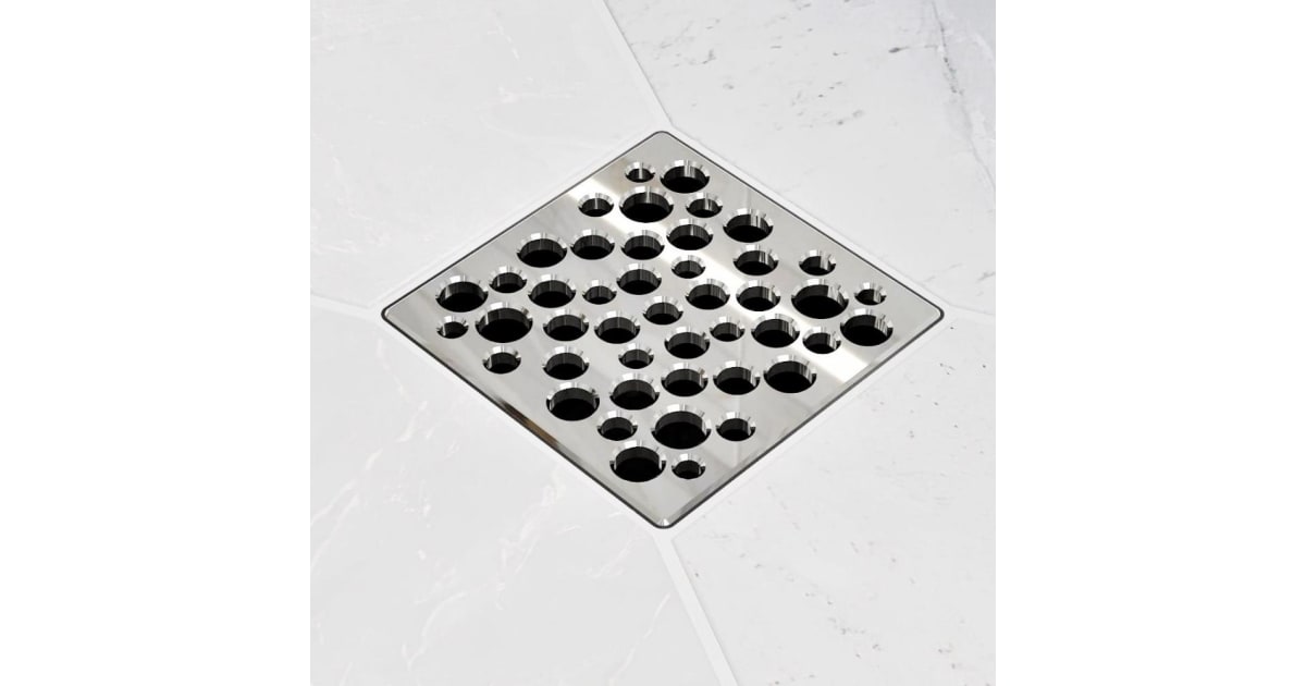 Ebbe America E4812-PC BUBBLES - Polished Chrome - Unique Drain Cover ...