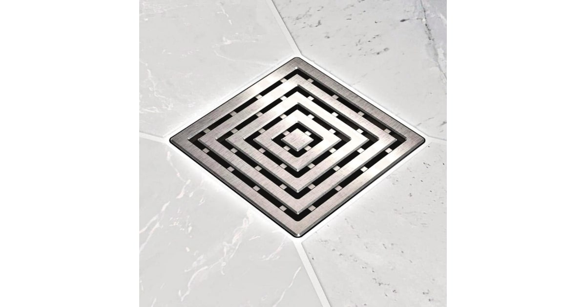 Ebbe America E4815-BN FRAMES - Brushed Nickel - Unique Drain Cover ...