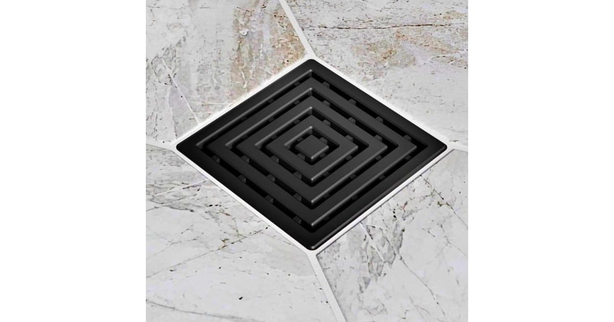Ebbe America E4815-MB FRAMES - Matte Black - Unique Drain Cover ...
