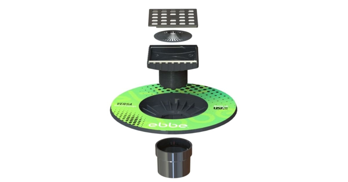 Ebbe America EBDB-VBF-ABS Ebbe BUILDER ABS VERSA Drain Bundle ...