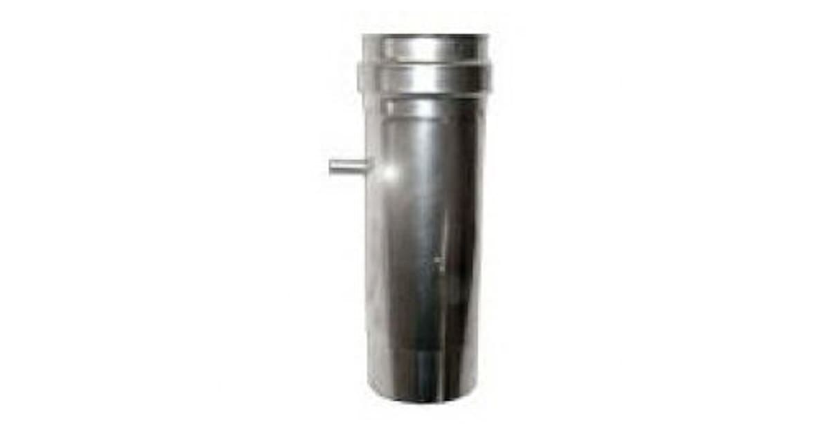 Eccotemp 2SVEVDP03 3" Stainless Steel Vertical Condensation Drain Pipe ...
