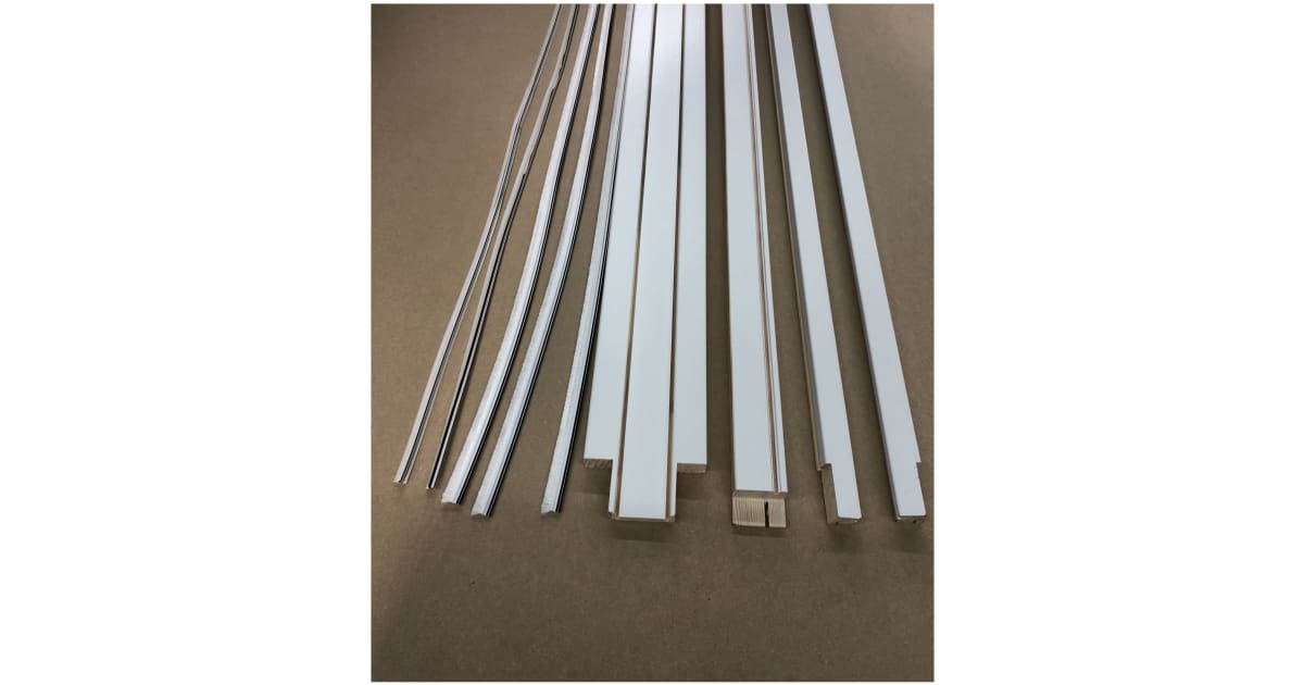 Eclisse 2x4-99 Wht Door Jamb Kit for 96" Systems with 2x4 Walls ...