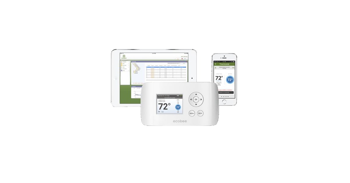 Ecobee EB-EMSSI-01 Ecobee Smart Business/Commercial Thermostat ...