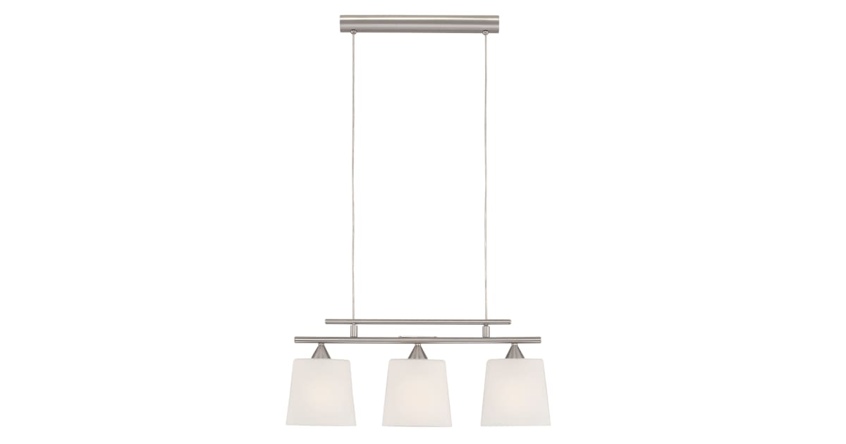 Eglo 82003A Cello Three-Light Pendant | Build.com