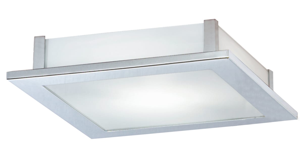 Eglo 85093A Auriga Single-Light Semi-Flush Fixture | Ferguson Home