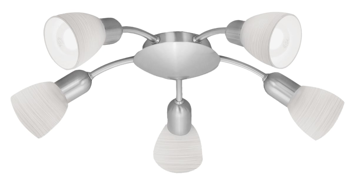 Eglo 88476A Dakar 1 Five-Bulb Chandelier | Ferguson Home