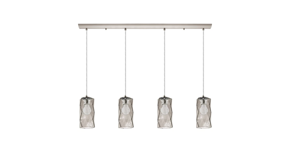 Eglo 202404A Estevau 4 Light 40" Wide Linear Pendant | Ferguson Home