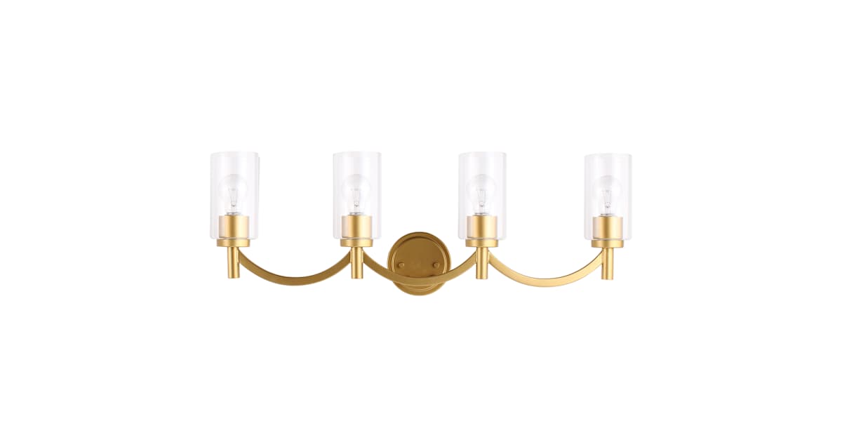 Eglo 203753A Devora 4 Light 31" Wide Vanity Light | Build.com