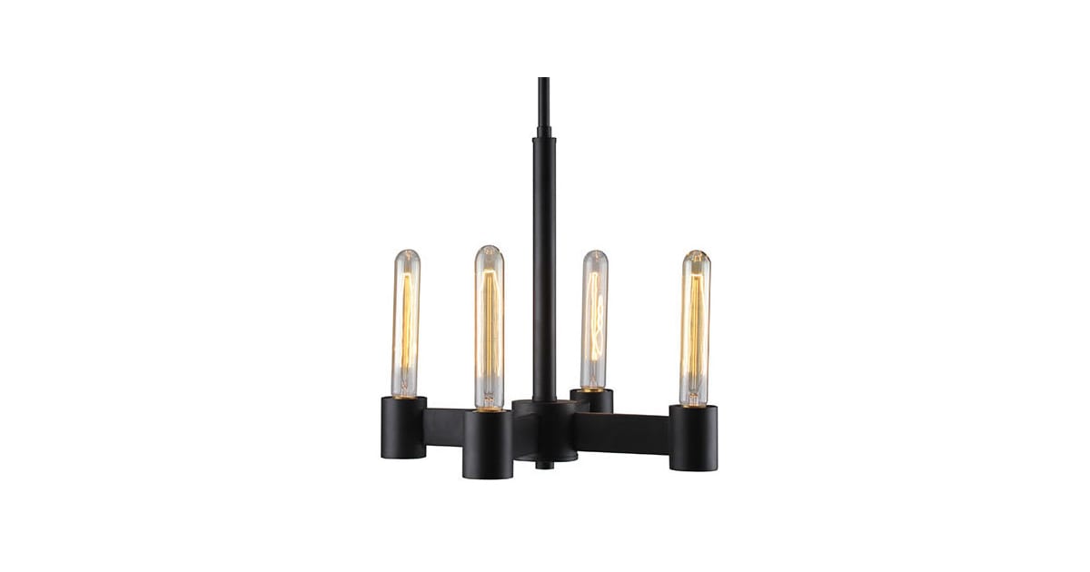 Eglo 204552A Broyles - 4 Light Chandelier | Build.com