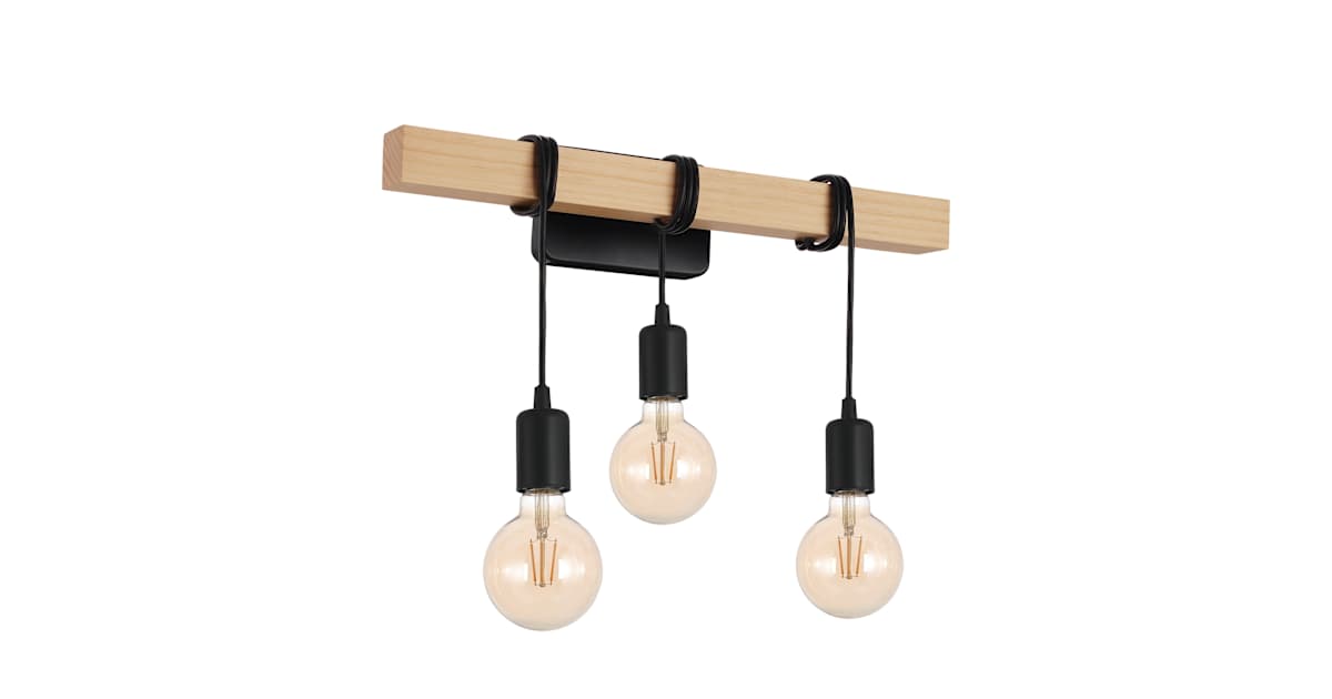 Eglo 204758A Kingswood 3 Light 2" Tall Wall Sconce | Ferguson Home