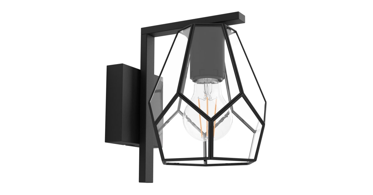 Eglo 43645A Mardyke 8" Tall Commercial Wall Sconce | Build.com